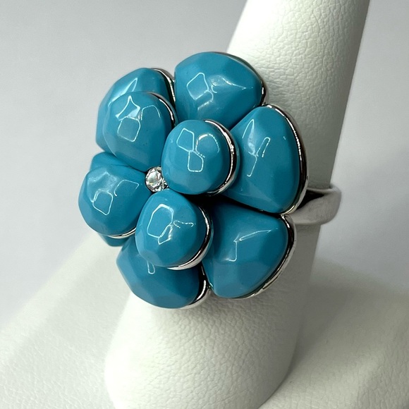 Camille Lucie | Jewelry | New Camille Lucie Chunky Turquoise Blue ...